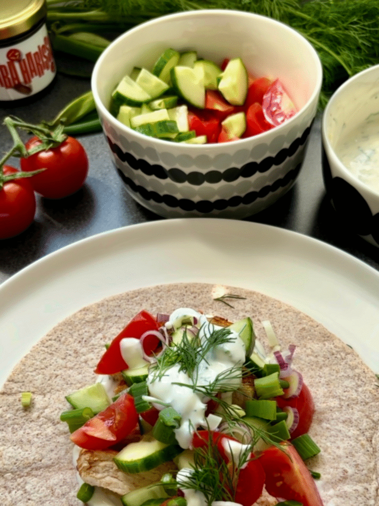 Harissa-kana-wrap - Baba Foods